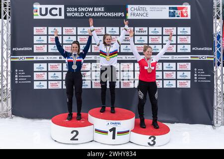Women Elite Dual Slalom Podium, Lisa BAUMANN of Switzerland 1st place ...