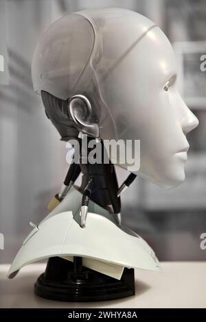 Head of the humanoid robot NS-5-Robot from the film I, Robot Stock ...
