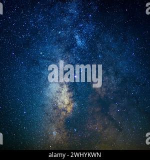 Milky Way, Rising, Soda Lake, Central California, Night sky, Astrophotography, Celestial beauty ...