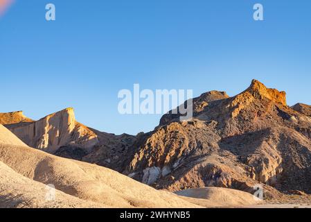Desert, Death Valley, Sunset, China Ranch, Tecopa, California, Arid Landscape, Golden Hour, Dusk ...