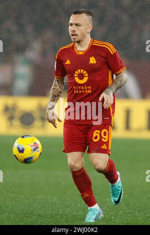 Angelino of Roma during Serie A soccer match AS Roma - Inter FC Stadio ...