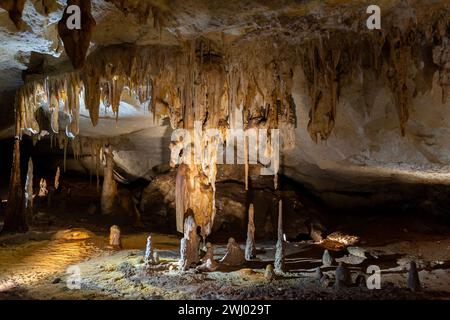 Alexandra Cave in Naracoorte Caves National Park, South Australia Stock ...
