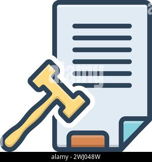Icon for taken,contracted Stock Vector Image & Art - Alamy