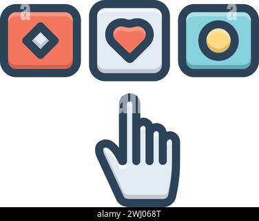 Icon for choices,option Stock Vector Image & Art - Alamy