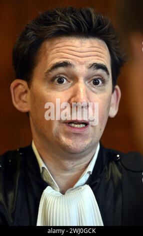 General prosecutor Xavier Montiel Corte pictured during the jury ...