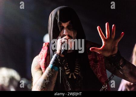 Roskilde, Denmark. 10th, February 2024. The French metal band Seth ...