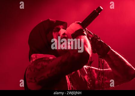 Roskilde, Denmark. 10th, February 2024. The French metal band Seth ...