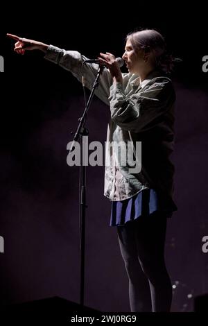 Devan Glover of Wild Rivers performing live onstage Stock Photo - Alamy