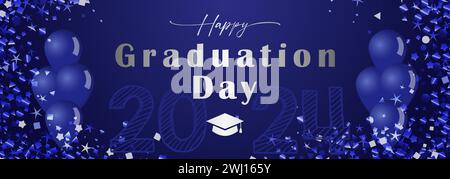 Blue Class of 2024 Graduation Cap Stock Vector Image & Art - Alamy
