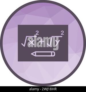 Solving Formula icon vector image Stock Vector Image & Art - Alamy