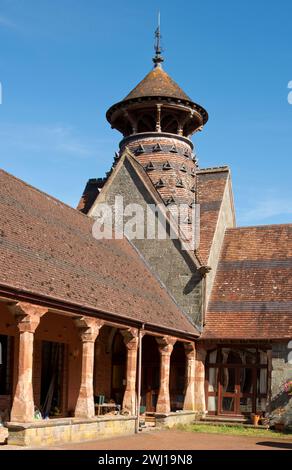Dovecotes. Quantock Lodge, Aley, Near Nether Stowey, Somerset Stock ...