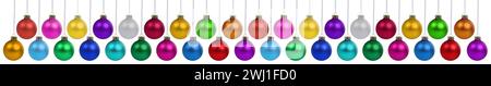 Christmas Christmas baubles banner advent colors baubles decoration ...