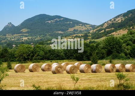 Landscape Carovilli Molise Italy Stock Photo - Alamy