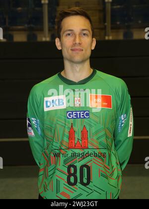 Nikola Portner (SC Magdeburg, #80) GER, THW Kiel vs. SC Magdeburg ...