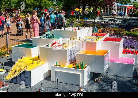 Billund, Denmark - 16 June 2023: Amusement park of Legoland in Denmark ...