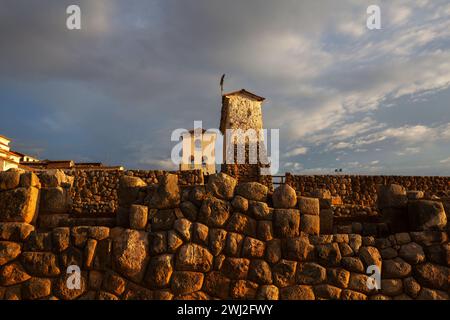 Colonial architecture in the Peru Stock Photo - Alamy