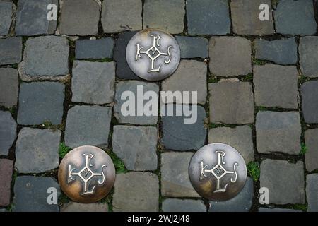 Karolus Monogram Aachen Stock Photo - Alamy