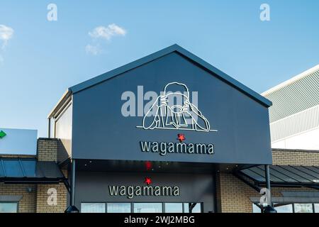 Wolverhampton, England – February 12 2024: Frontage of the UK football ...