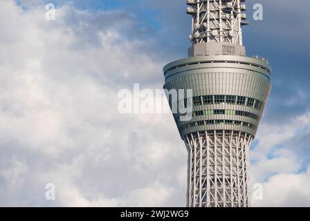 The Tokyo Skytree antenna and observation deck Stock Photo - Alamy