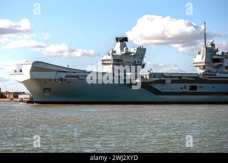 HMS Prince of Wales departs Portsmouth on Monday 12th February for ...