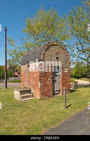 The Litlington Cage or St Peters Hole Stock Photo - Alamy