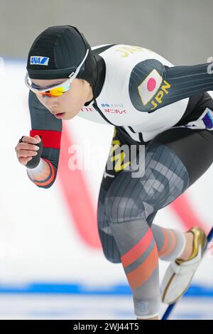 Aomori, Japan. 10th Feb, 2024. (L-R) Akane Iida, Hana Noake (JPN) Speed ...