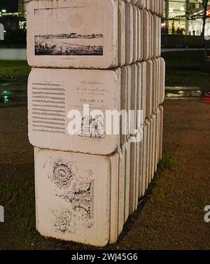 Lithography stones as a printing technique by Alois Senefelder Stock ...