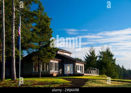 Visitor Center, Brian Booth State Park, Oregon Stock Photo - Alamy