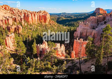 Giant natural amphitheater created by erosion. Hoodoos are unique ...