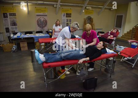 RUSSIAN BLOOD DONORS Stock Photo - Alamy