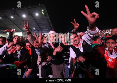 Football Stadium (Amman International Stadium) Jordan from plane ...