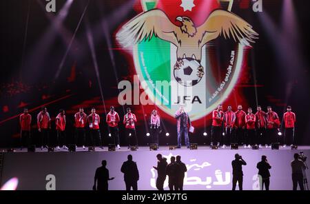 Football Stadium (Amman International Stadium) Jordan from plane ...