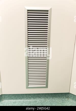 Ventilation grids on wall of building, indoors Stock Photo - Alamy