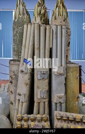 Jan 2024, Empty bomb shells, Cu Chi Tunnels Stock Photo - Alamy