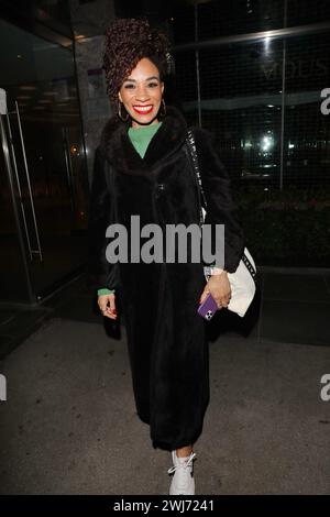 Michelle Ackerley attends TV Choice Awards at London Hilton Hotel. NO ...