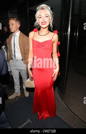 Cait Fitton attends TV Choice Awards at London Hilton Hotel. NO TV ...