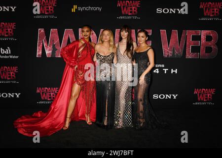 Celeste O'Connor, Sydney Sweeney, Dakota Johnson und Isabela Merced bei ...