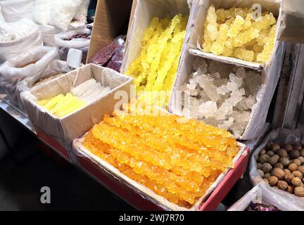 Nabat is Persian Saffron Rock Candy, crystallized sugar, flavored with ...