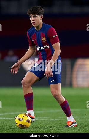 Pau Cubarsi of FC Barcelona during the La Liga EA Sports match between ...