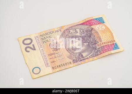 Zlotych Macro Shot. Bank of Poland, Narodowy Bank Polski. 10 Polish ...