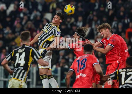 Leonardo Cerri of Juventus FC seen in action during Serie A 2023/24 ...