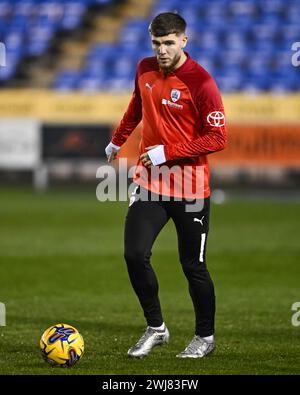 John McAtee of Barnsley during the pre-game warmup ahead of the Sky Bet ...