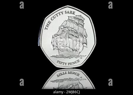 A 2020 50p coin issued on behalf of the British Indian Ocean Territory ...