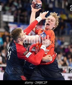 Gustav Davidsson (Rhein-Neckar Loewen, #22), Leif Tissier (Handball ...