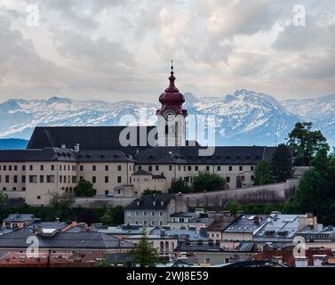 Benedictine Abbey Nonnberg in Salzburg Stock Photo - Alamy