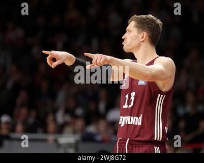 Andreas Obst (FC Bayern Basketball, #13) auf der Buehne im Pineapple ...