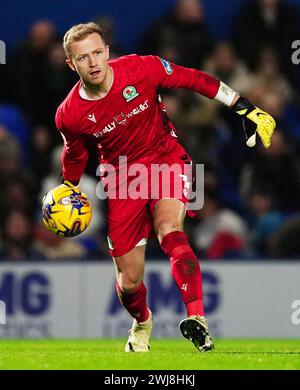Blackburn Rovers goalkeeper Aynsley Pears (right) reacts after scoring ...