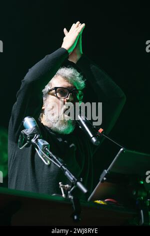 The singer Ivan Ferreiro during a performance at the INVERFEST WiZink ...