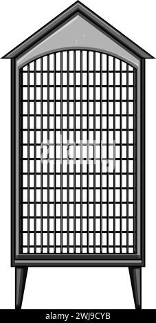 hope bird cage cartoon vector illustration Stock Vector Image & Art - Alamy