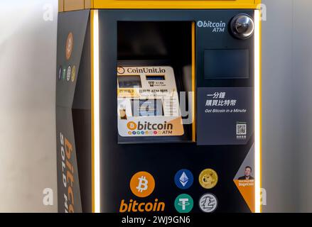 Bitcoin ATM machines, Hong Kong, China Stock Photo - Alamy